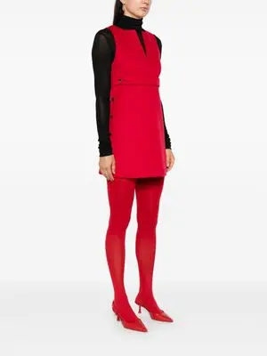 P.a.r.o.s.h Belted Mini Dress