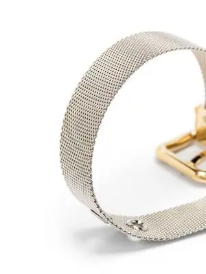 Miu Miu Two-tone Buckle Bracelet