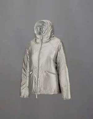 Herno Metallic Hooded Jacket