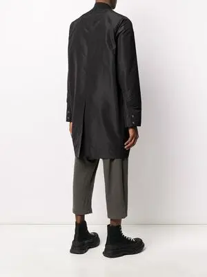 Rick Owens Wool Long Pilot Jacket