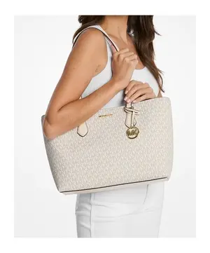 Michael Kors Sheila Large Signature Logo Tote