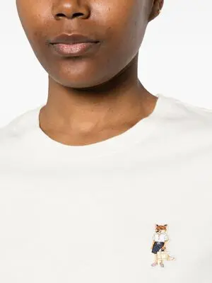 Maison Kitsuné Dressed Fox Baby T-shirt - White