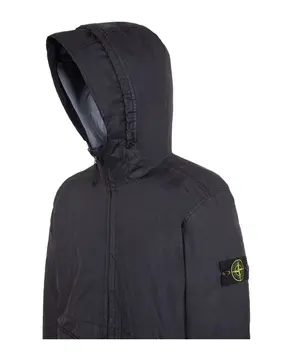 Stone Island Membrana 3l Tc Hooded Jacket - Blue