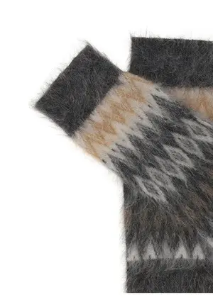 Brunello Cucinelli Patterned Socks