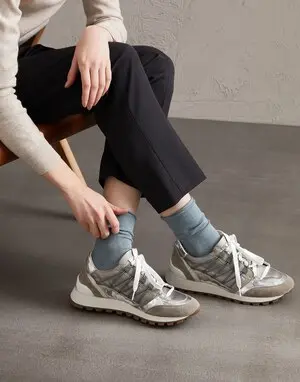 Brunello Cucinelli Ribbed Crew Socks