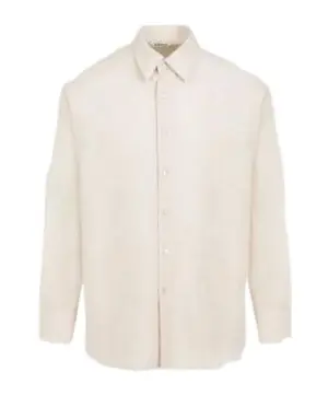 Auralee Airy Viyella Wool Shirt