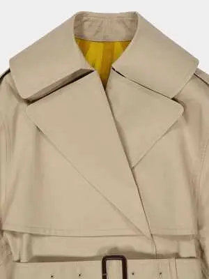 Givenchy Cocoon Short Trench Coat