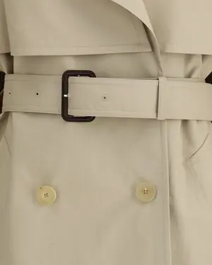 Givenchy Cocoon Short Trench Coat