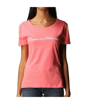 Emporio Armani Round Neck Logo T-shirt
