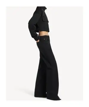 Balenciaga Cropped Tracksuit Jacket With High Collar And Zip Closure