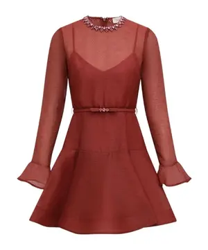 Zimmermann Alchemy Peplum Mini Dress