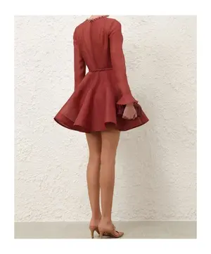 Zimmermann Alchemy Peplum Mini Dress