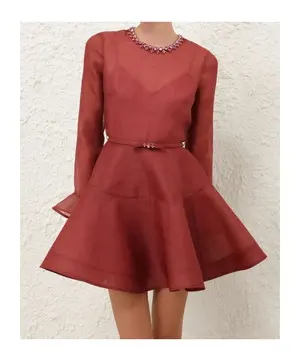 Zimmermann Alchemy Peplum Mini Dress