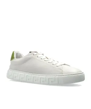 Versace Greca Lace-up Sneakers - Gray