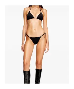 DIESEL® Elettra-dnm Tie-side Bikini - Black