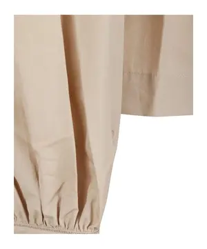 Fabiana Filippi Long Sleeve Shirt Collar Jacket