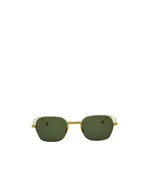 Thom Browne Square Frame Sunglasses - Gold, Green