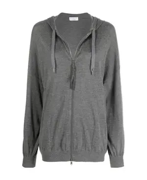Brunello Cucinelli Logo Sweatshirts Hoodies For Women