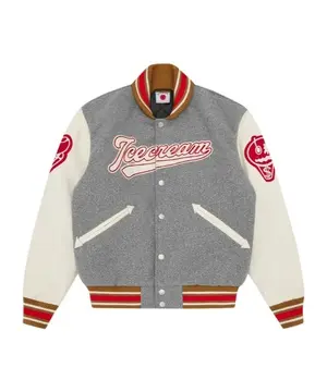 ICECREAM Logo-patch Bomber Jacket