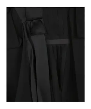 Sacai Ruffled Tie-detail Top