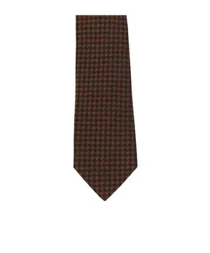Tagliatore Houndstooth Neck Tie