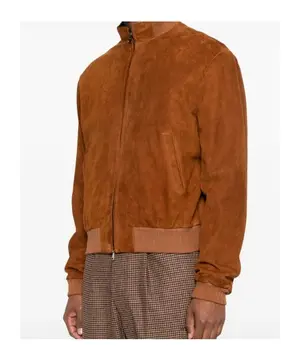 Tagliatore Long-sleeved Zip-up Casual Jacket