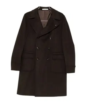 Tagliatore Long-sleeved Double-breasted Coat