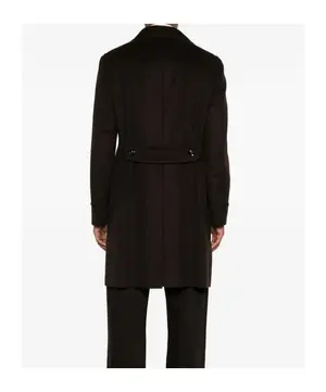 Tagliatore Long-sleeved Double-breasted Coat