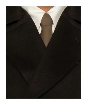 Tagliatore Long-sleeved Double-breasted Coat