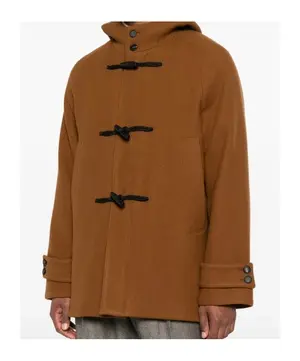 Tagliatore Hooded Long-sleeved Coat With Toggle Fastening