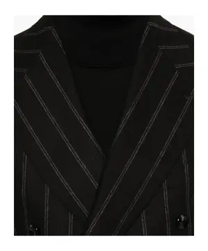 Tagliatore Pinstriped Double-breasted Suit Jacket And Trousers