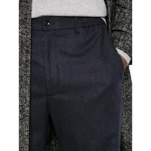 Tagliatore Tailored Trousers With Belt Loops - Black