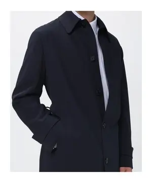 LARDINI Single-breasted Belted Coat