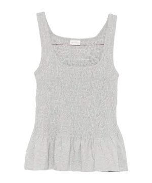 Dries Van Noten Square Neck Pleated Vest - No