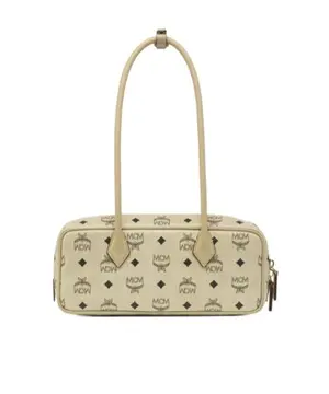 Mcm Aren Visetos Shoulder Bag