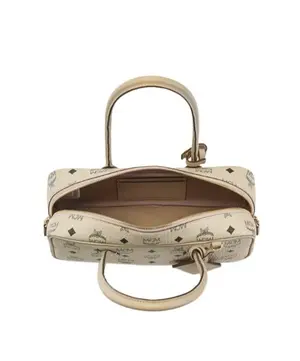 Mcm Aren Visetos Shoulder Bag