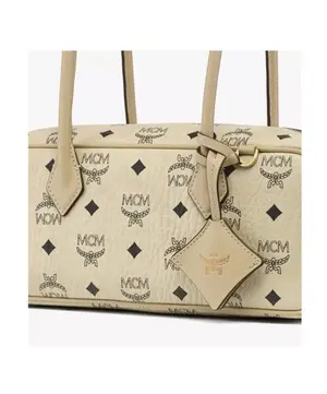Mcm Aren Visetos Shoulder Bag