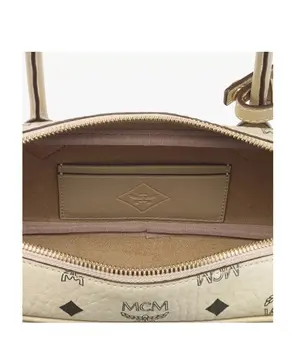 Mcm Aren Visetos Shoulder Bag