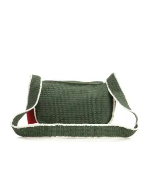 VIVIENNE WESTWOOD Crochet Halfmoon Bag