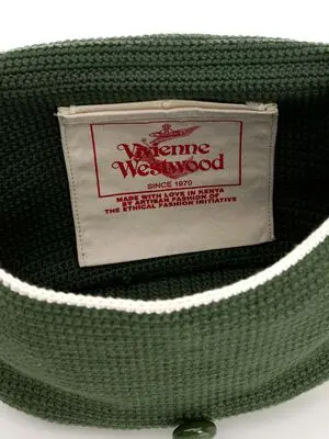 VIVIENNE WESTWOOD Crochet Halfmoon Bag