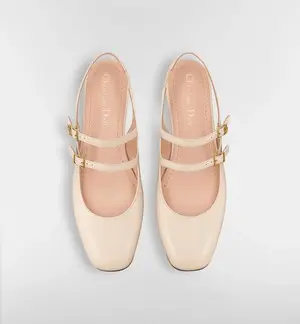 Dior Cherie Slingback Flat With Cd Buckle