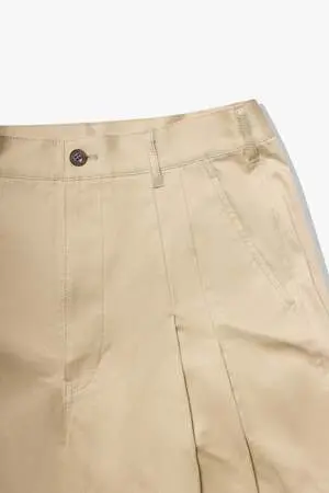 Comme Des Garçons Pleated Trousers With Belt Loops