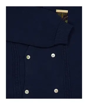 BODE Double-breasted V-neck Cardigan