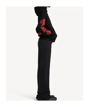 Balenciaga Sacré Coeur Low Waist Sweatpants - Black