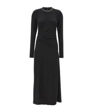 Brunello Cucinelli Monile Detailed Maxi Dress