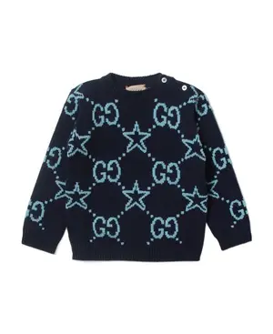 Gucci Gg Star Wool Jumper