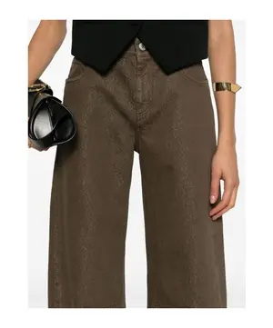 Brunello Cucinelli Glitter Embellished Straight Leg Jeans