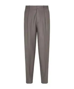 Emporio Armani Box Pleat Bottoms For Men