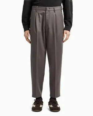 Emporio Armani Stretch-twill Trousers