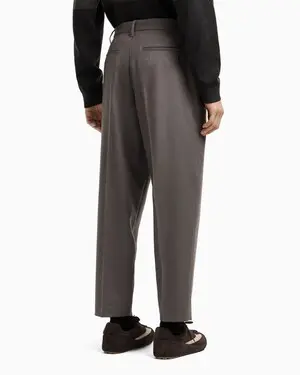 Emporio Armani Stretch-twill Trousers